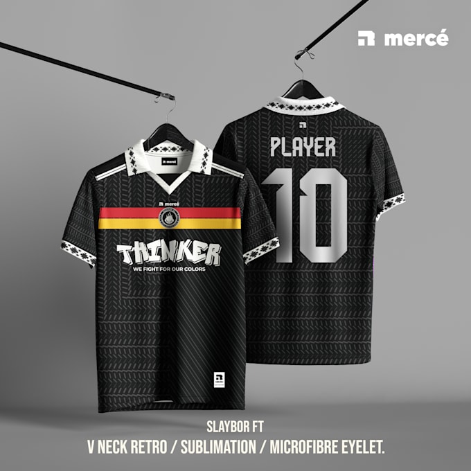 Custom jersey design teamwear by Mercethinker | Fiverr