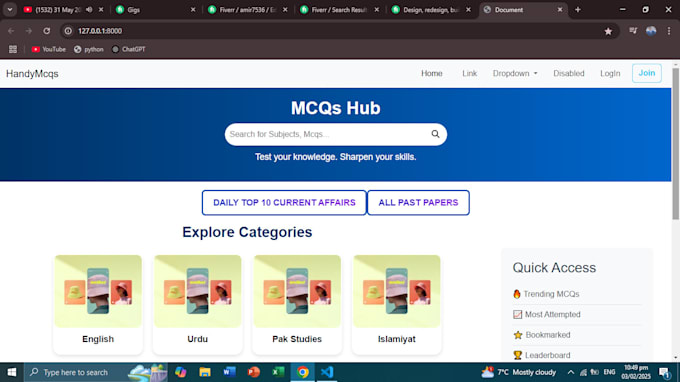 Convert figma design to full functional website by Amir7536 | Fiverr