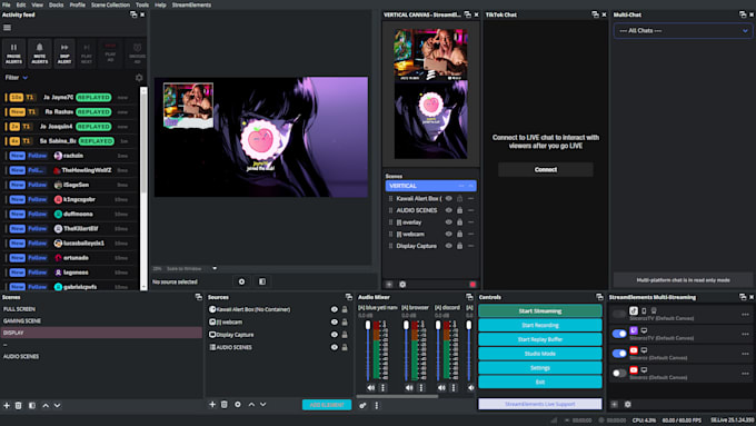 Configure your obs for horizontal and vertical streaming to boost your ...