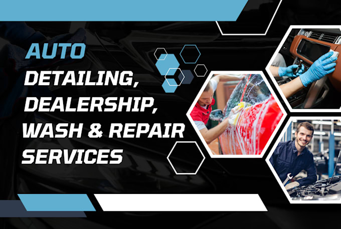 Create car detailing, dealership, wash, repair, websites, or stores by ...