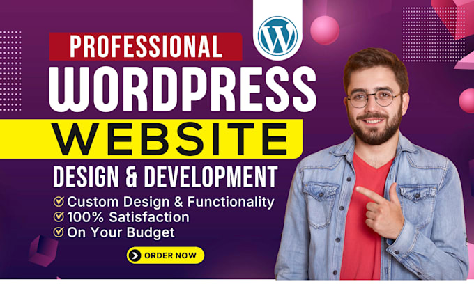 Create wordpress website design and development or redesign wordpress website by Programerikram ...