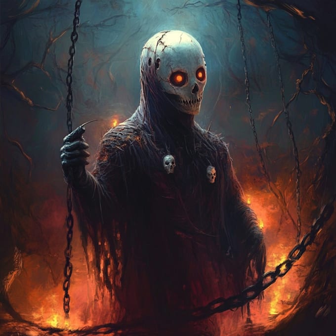 Make a best fantasy horror art and horror character art by Traeldei ...
