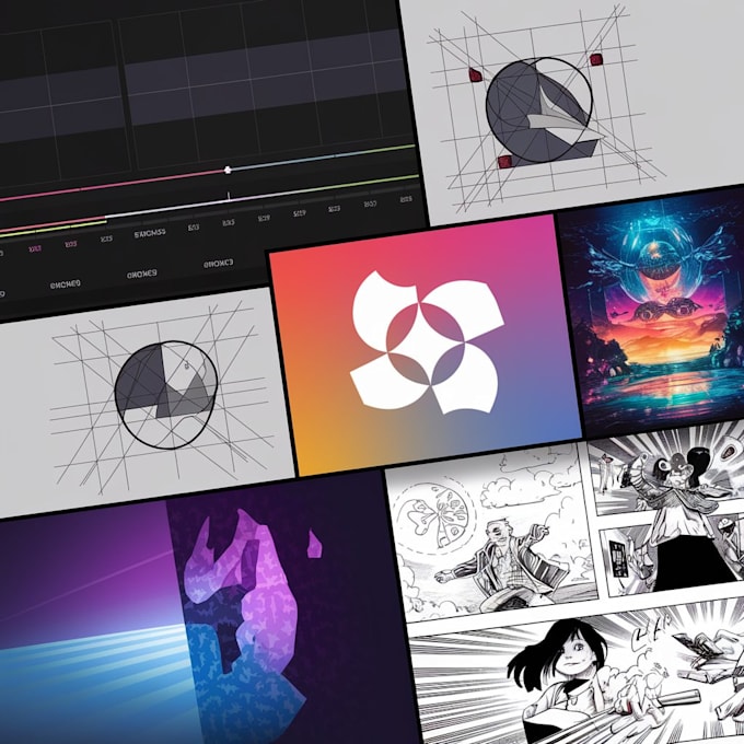 Logo design and profile picture by Enhanced_editor | Fiverr