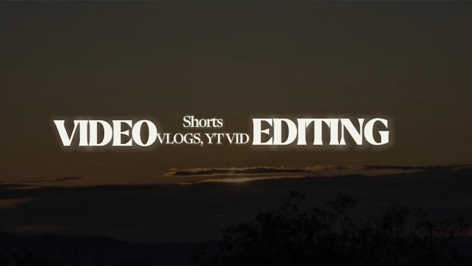 Video editing short video vlogs by Christjulian24 | Fiverr