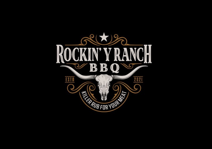 Design awesome bbq rub logo by Eldora_ferry | Fiverr