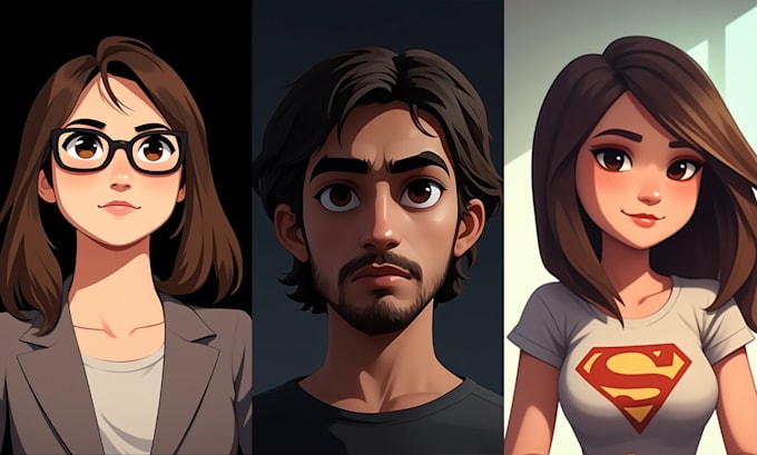 Transform your photo into cartoon by Itssatria | Fiverr