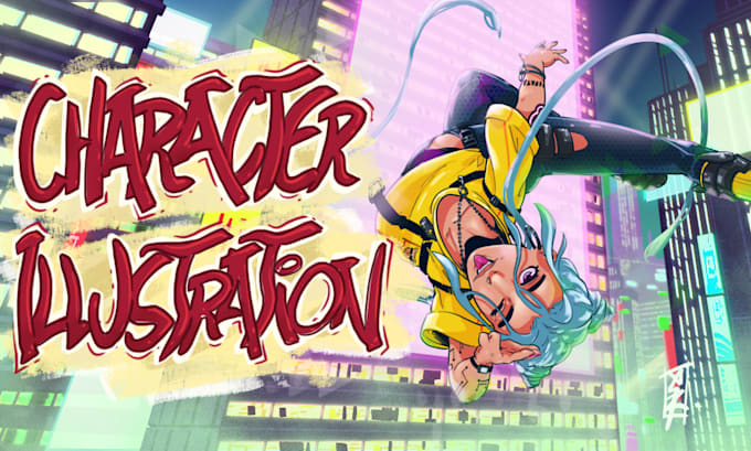 Draw characters, comics, games, illustrations by Vagabond_ita | Fiverr