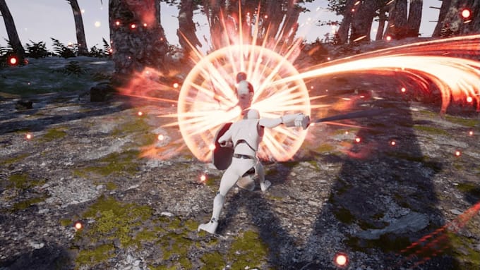 Custom unreal engine combat system vr ar integrated game mechanics ui ...