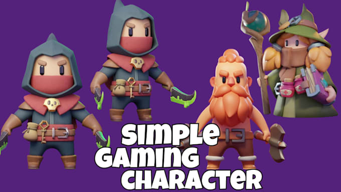 Design custom 3d character models, for gaming and printing by Prime ...