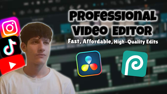 Edit any type of video for youtube, tiktok, instagram and more by Andrei_clips | Fiverr