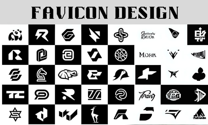 Free favicon with every logo design by Mudassar10t | Fiverr