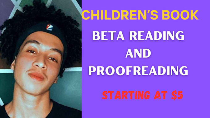 Beta read your childrens book by Maxwilliam001 | Fiverr