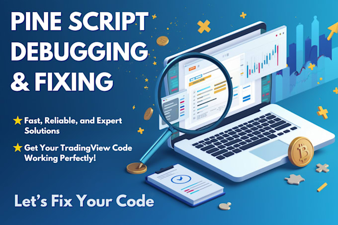 Debug and fix your tradingview pine script code by Julia_ammo | Fiverr
