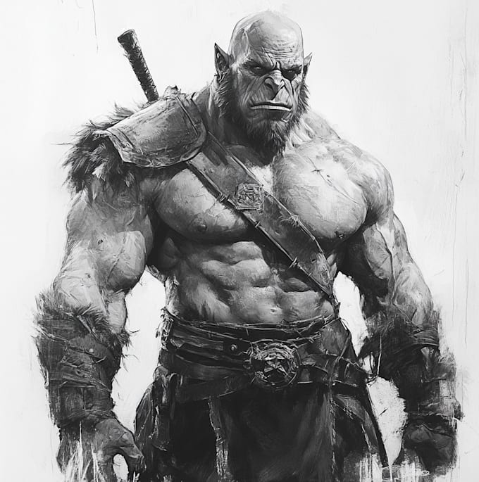 Create 2d game character for dnd art by Zhenghu4 | Fiverr