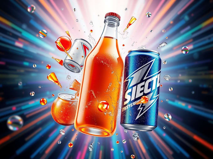 Do 3d beverage animation 3d product animation 3d soda can animation by ...