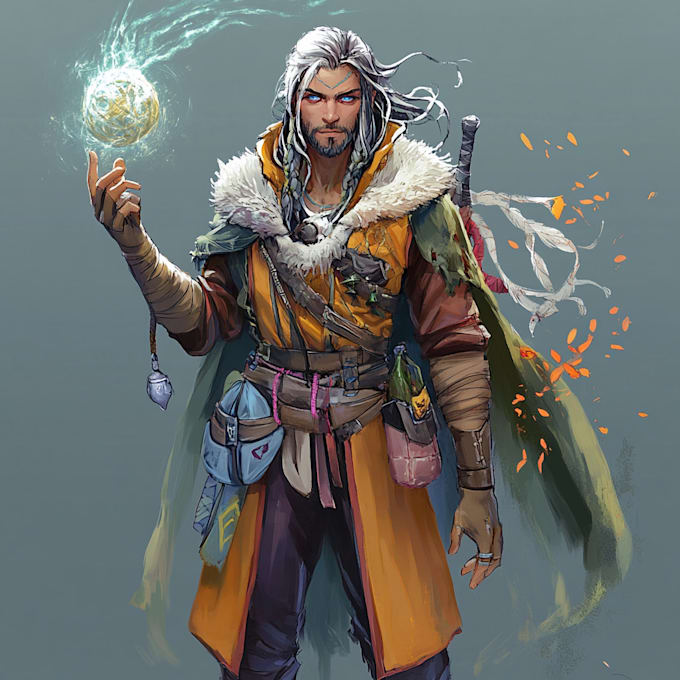 Make realistic dnd character and concept art by Cusheilkha | Fiverr
