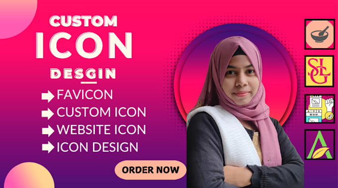 Design tech, website, ai and app icon logo with free favicon by ...