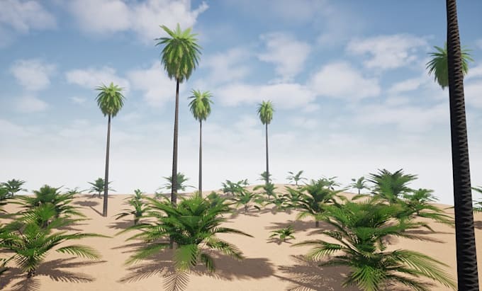 Create 3d game environment 3d game art realistic level design in blender and ue by Kabylee ...