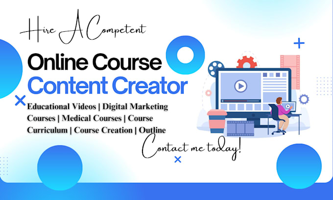 Create course content, online course creation on teachable, training manual, ppt by Lisa2_smith ...