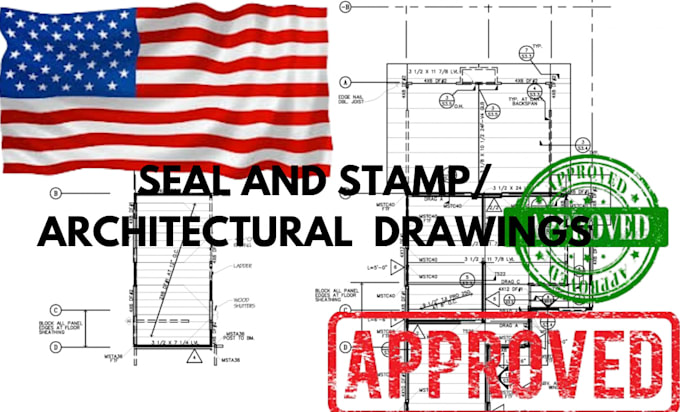 Stamp review, construction plan architectural engineering drawing hvac ...