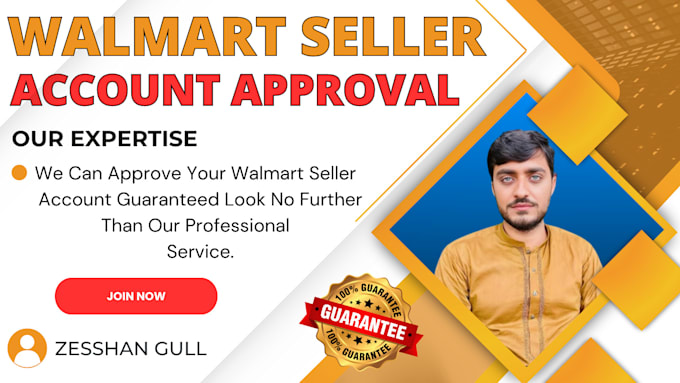 Quick walmart seller approval assistance by Zeeshan_gull9 | Fiverr
