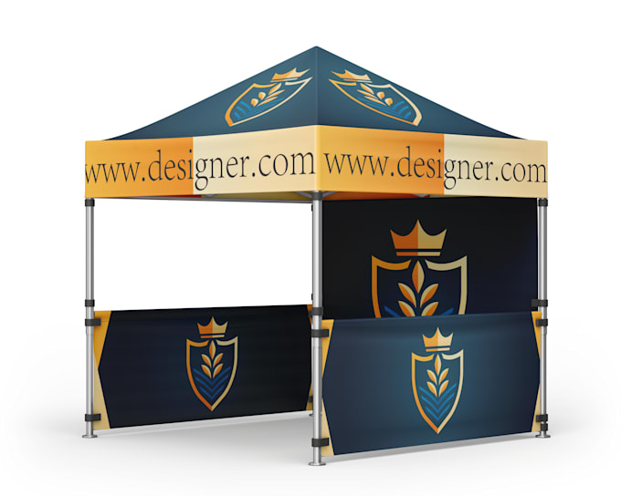 Design canopy tent design, table cover, feather flag by Creativesafdar ...