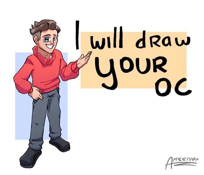 Draw designs of your oc by Arissiver | Fiverr