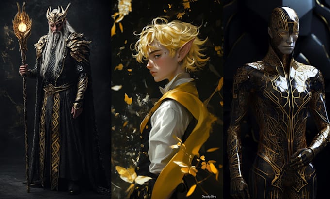 Make incredible high quality character art using advanced ai by Michael ...