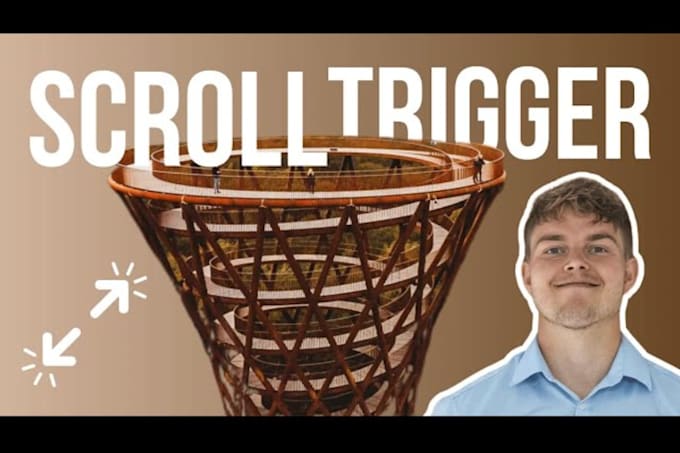 Gsap Scrolltrigger 3d Spline Animation Wordpress Using Motion Page