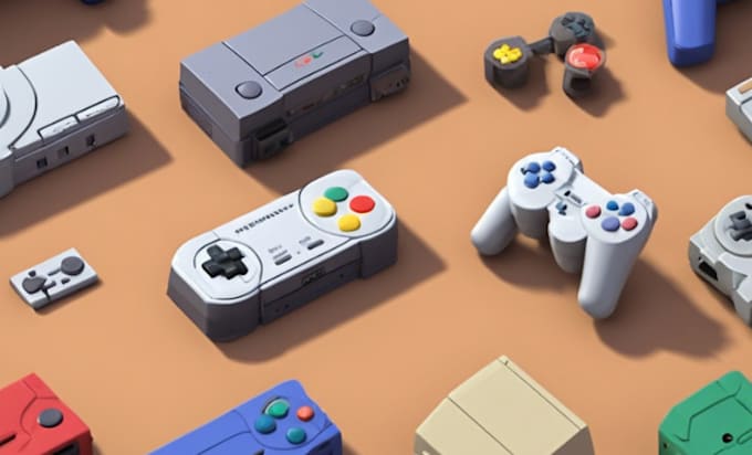 Create game ready 3d retro ps1, psx and n64 models by Harrezz | Fiverr