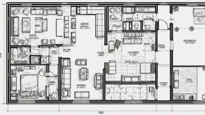 Draw autocad 2d floor plan, blueprint for real estate agents by ...