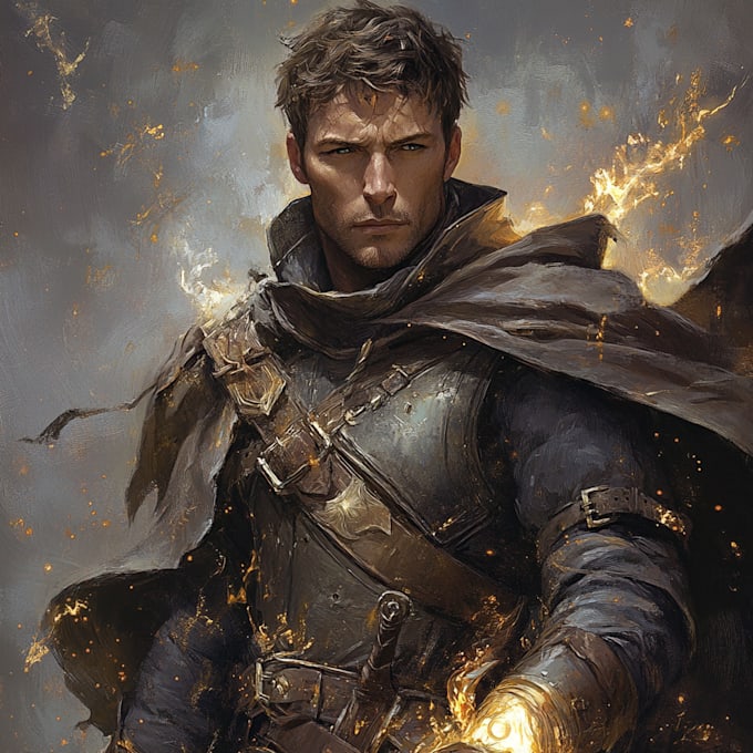 Draw cool dnd character and fantasy concept art for you by Kevintubs ...