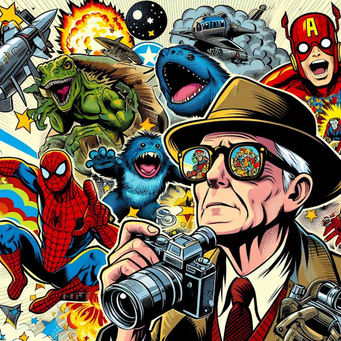 Do comic book art, comic book illustrations by Woodivera | Fiverr