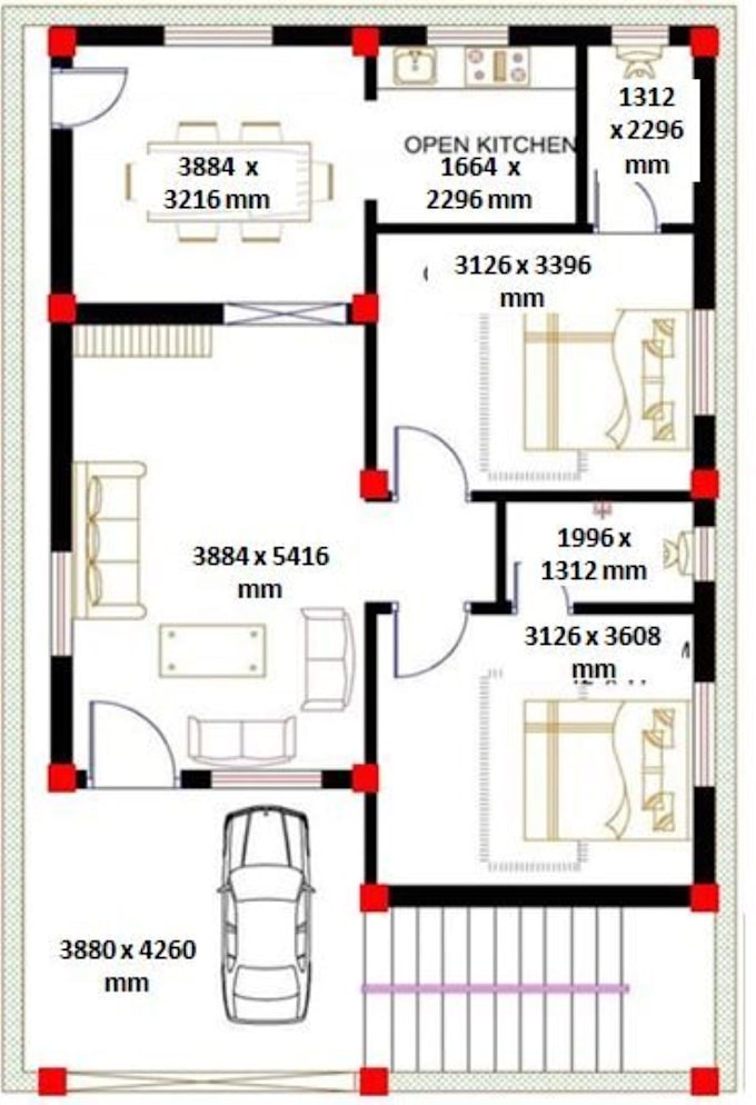 Draw fast architectural autocad floor plans and elevations by ...