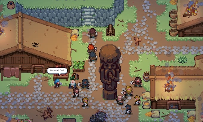 Do pixel tileset, tile map, rpg, game environment background animation ...