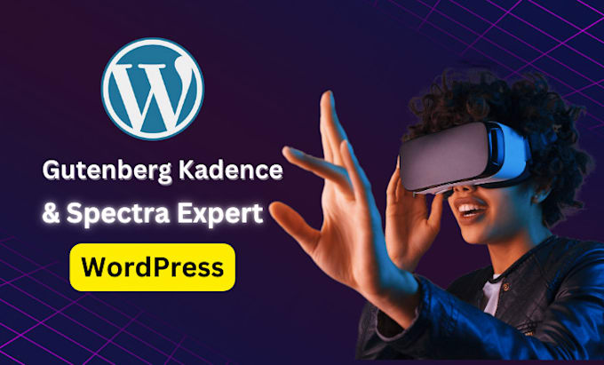 Create gutenberg website with spectra and kadence blocks by Rifatt_hossain | Fiverr