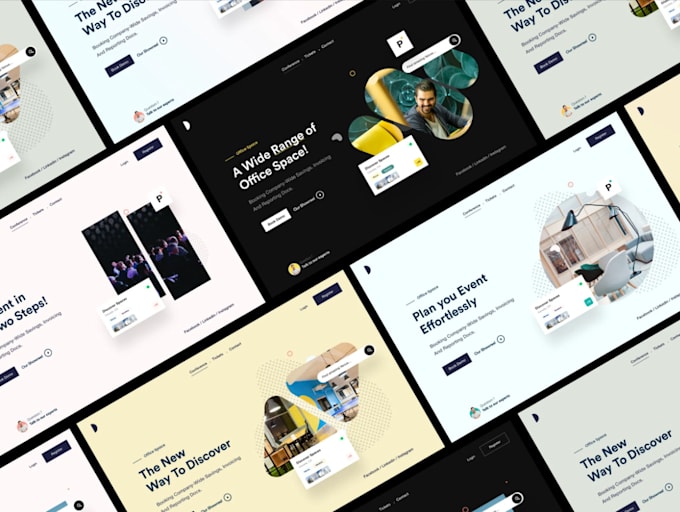 Create professional web design with html, css, bootstrap, and tailwind css by Johnmohmand | Fiverr