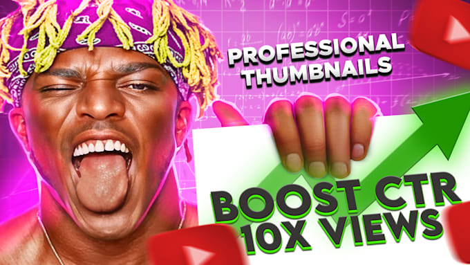Design catchy youtube thumbnails by Hyper_visuals | Fiverr