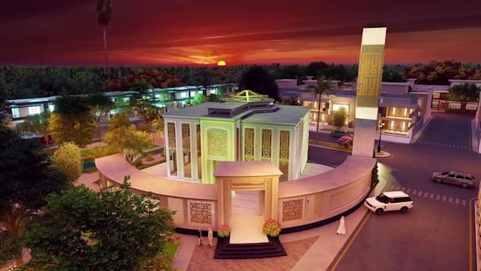 Create 3d architectural animation 3d animation 3d rendering for 3d visualization by Lydia ...