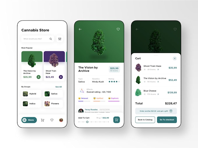 Develop marijuana delivery app, hemp, cannabis delivery app by Juan ...