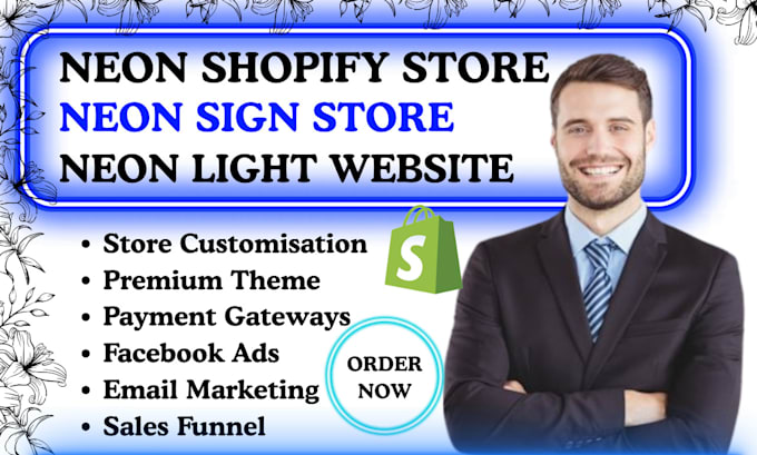 Design neon sign neon shopify neon sign led light store neon sign neon ...