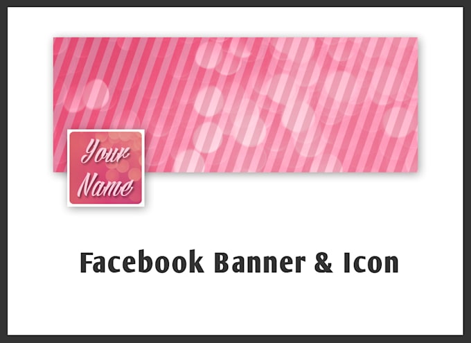 Create a facebook banner and matching icon by Hjeannine | Fiverr