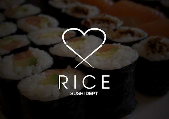 Create a modern minimalist sushi restaurant logo design by Dioncarter11 ...