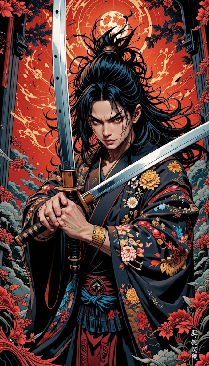 Create characters in the style of comics and manga with ai by Lauren_ai ...