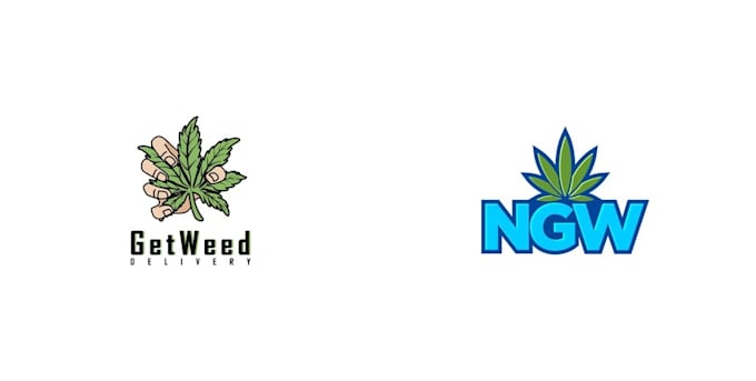 Do modern weed logo design 24 hours by Doloreshall | Fiverr