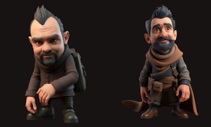 Sculpt 3d model, 3d character, 3d toy, action figure, figurine for 3d ...