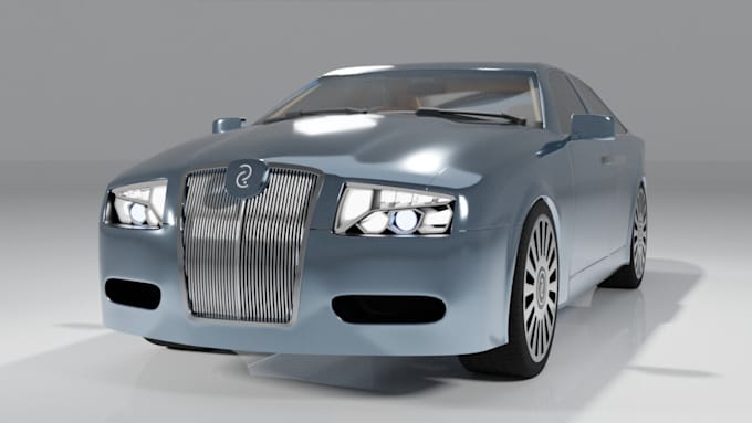 Remodel luxury car, 3d body kit car exterior design, 4k texturing in ...