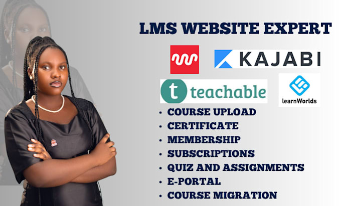 Landing page design with pathwright teachable kajabi learnworlds by ...