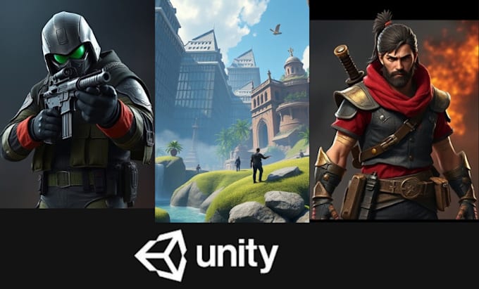 Create game development 3d game environment 2d 3d mobile game, pc game ...