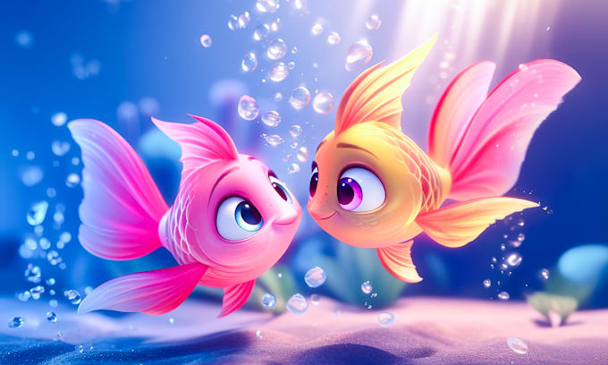 Create pixar style 3d cartoon characters and scenes with ai by Iantovk ...